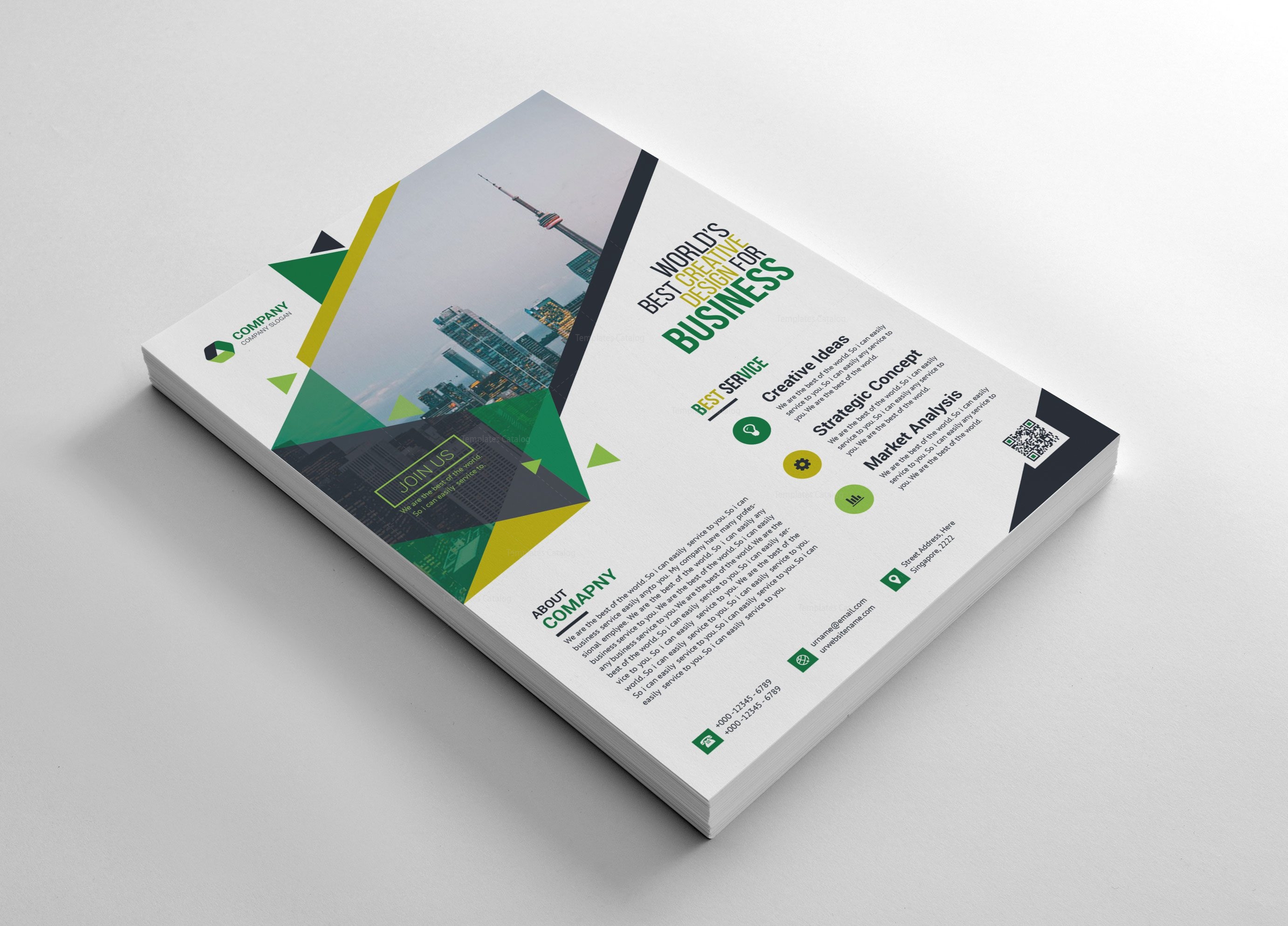 Advertising Flyers Design - Graphic Prime | Graphic Design Templates