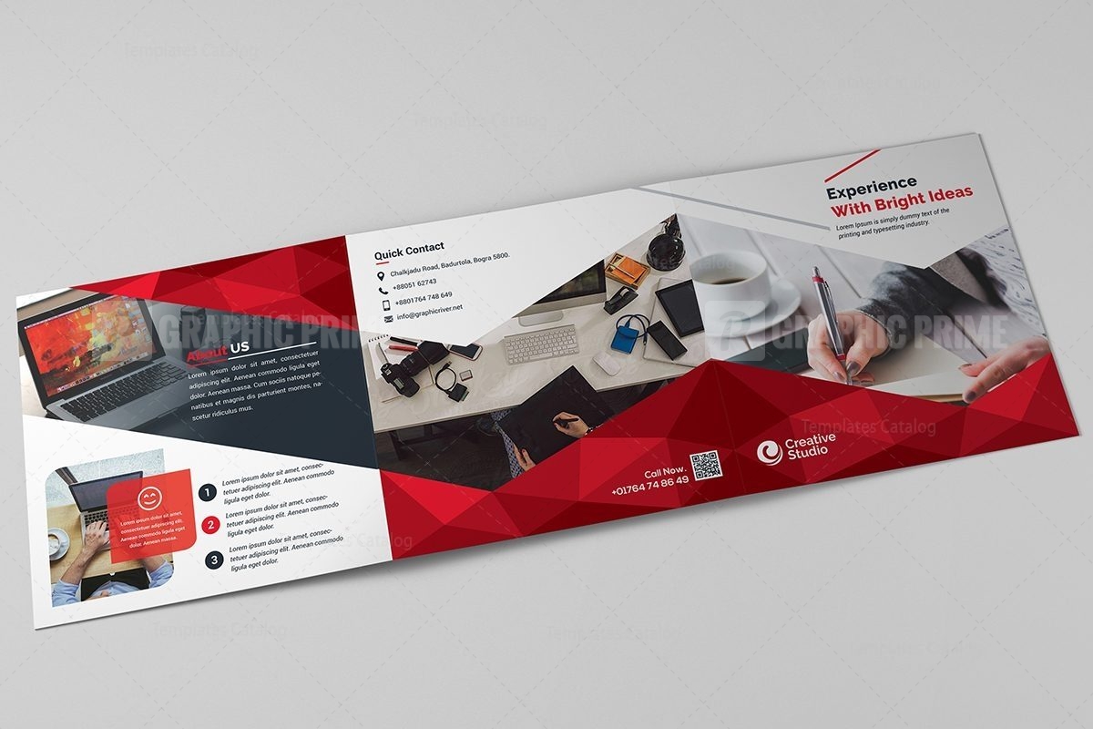 Apollo Corporate Tri Fold Brochure Template - Graphic Prime | Graphic ...