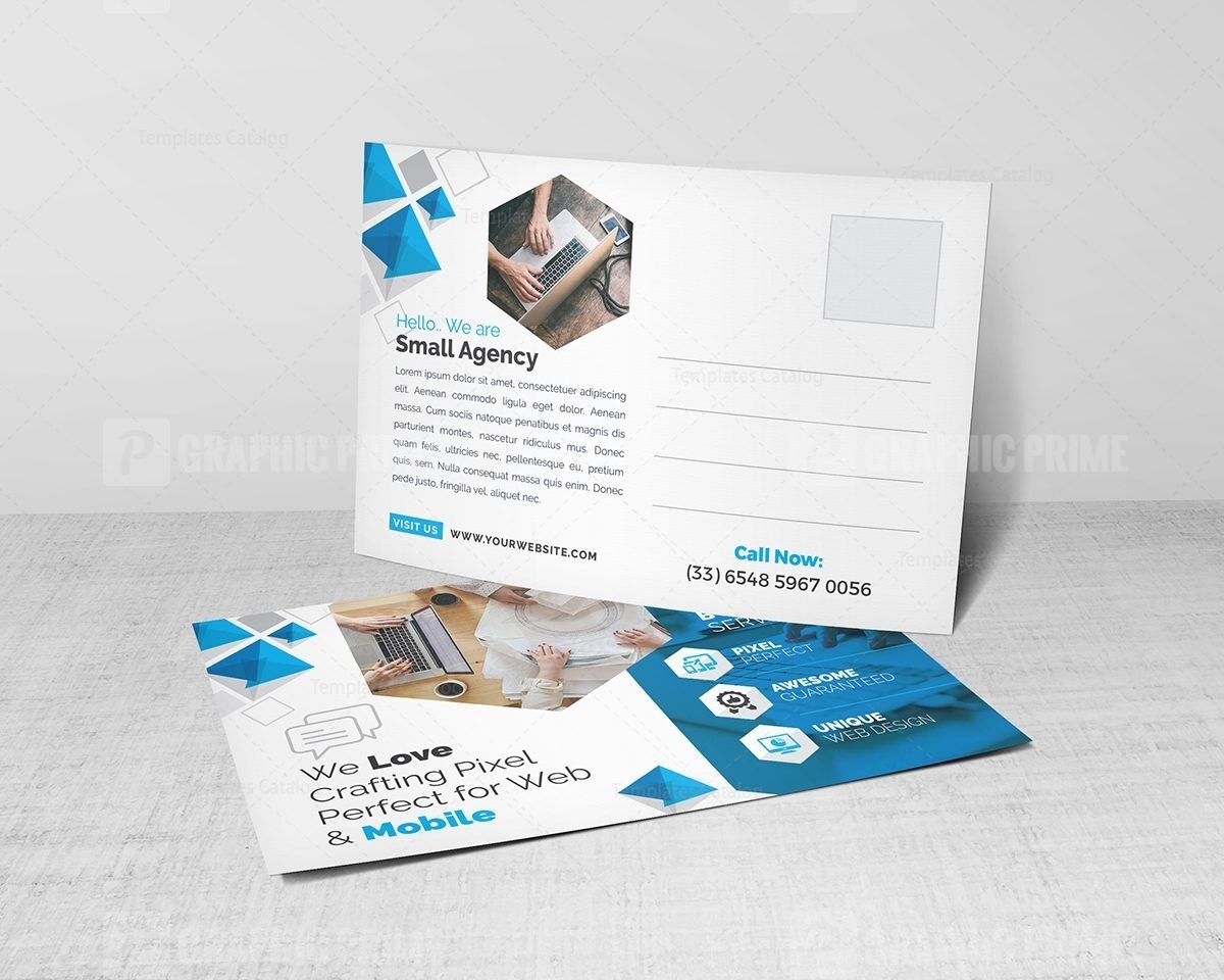 Business Post Card Template - Graphic Prime | Graphic Design Templates