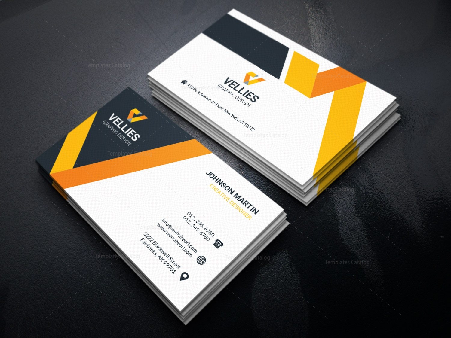 Classy Business Card Design - Graphic Prime | Graphic Design Templates