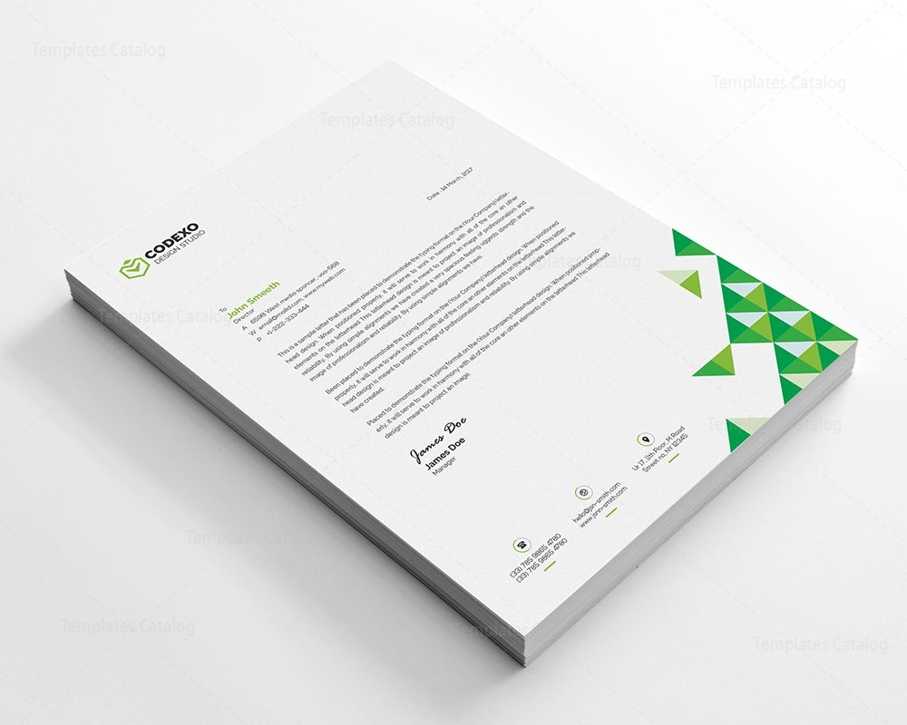 Classy Letterhead Template - Graphic Prime | Graphic Design Templates
