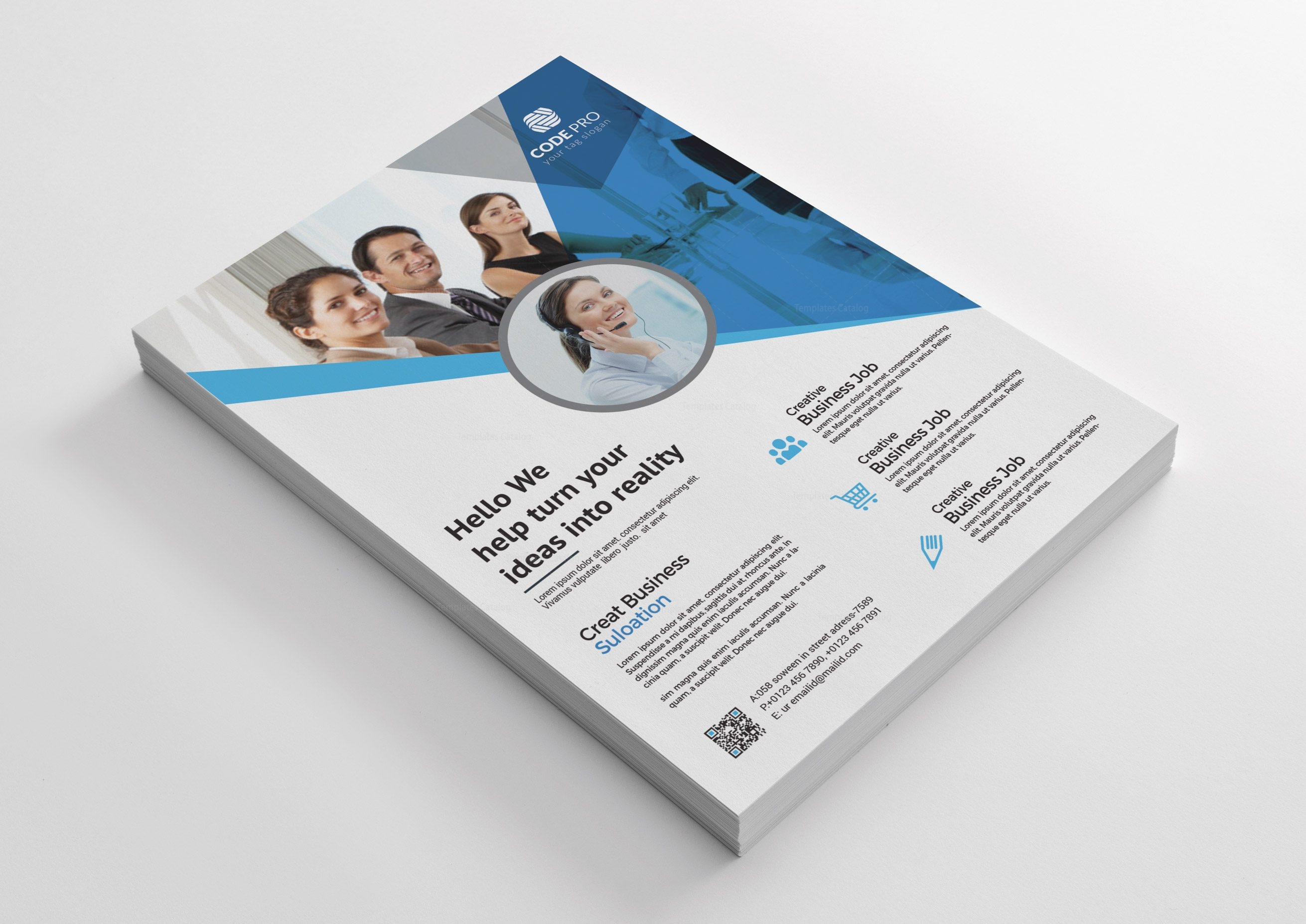 Consultancy Business Flyer Design - Graphic Prime | Graphic Design ...