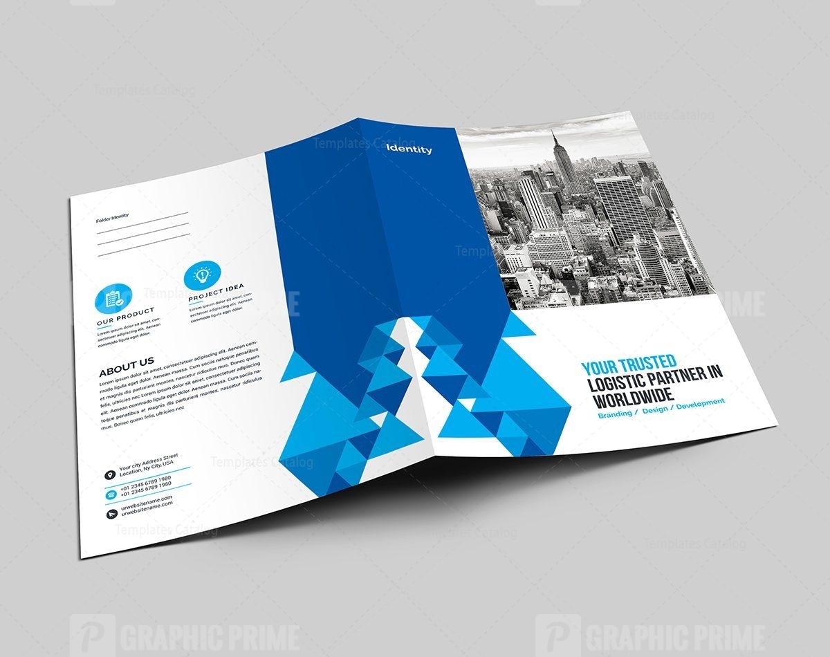 Corporate Folder Template - Graphic Prime | Graphic Design Templates