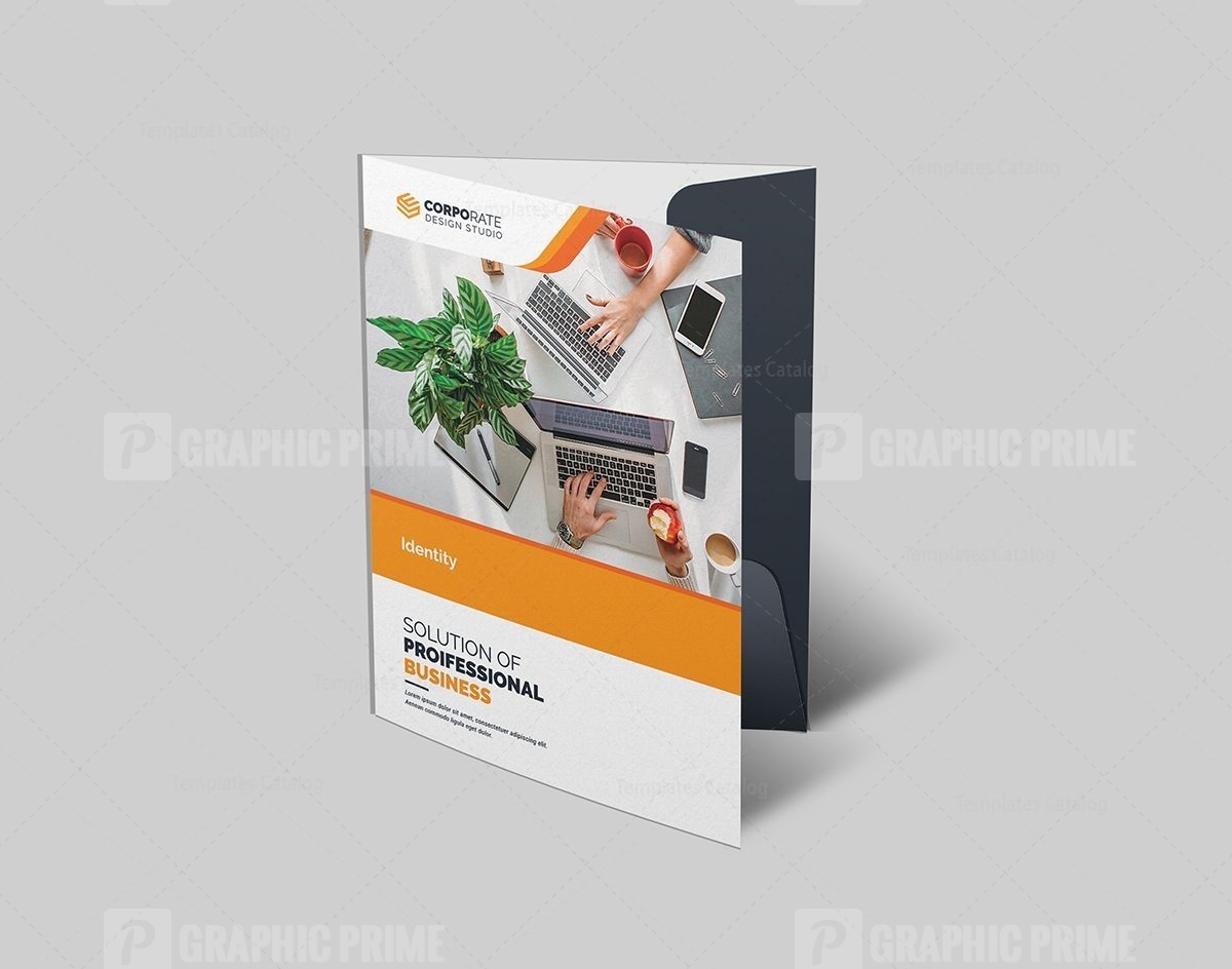 Corporate Folder Template - Graphic Prime | Graphic Design Templates