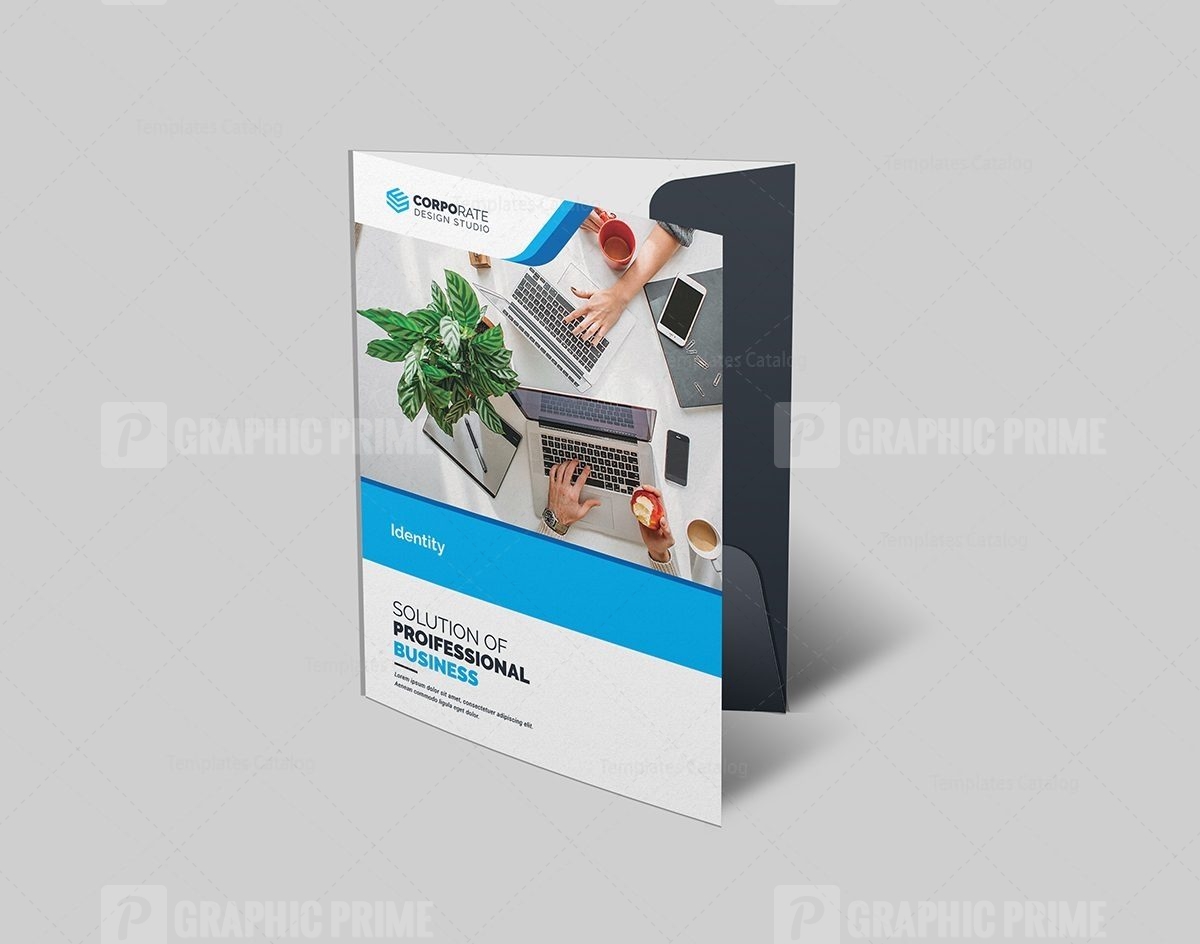 Corporate Folder Template - Graphic Prime | Graphic Design Templates