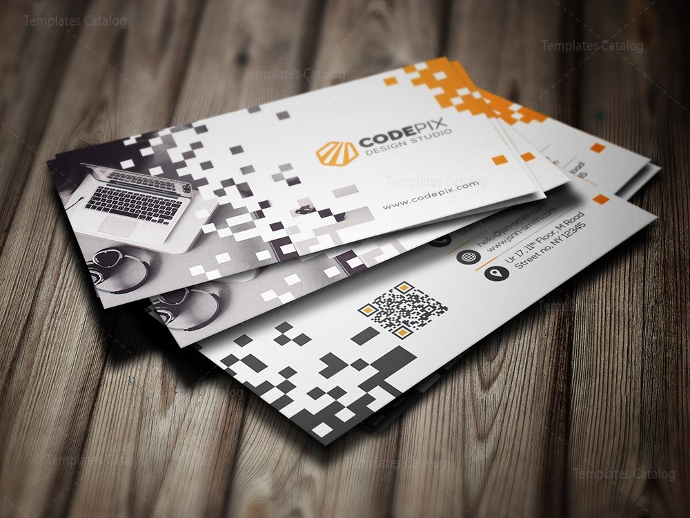 Dot Business Card Template - Graphic Prime | Graphic Design Templates