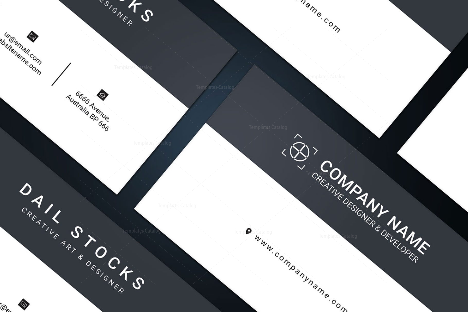 Emerald Professional Business Card Design - Graphic Prime | Graphic ...