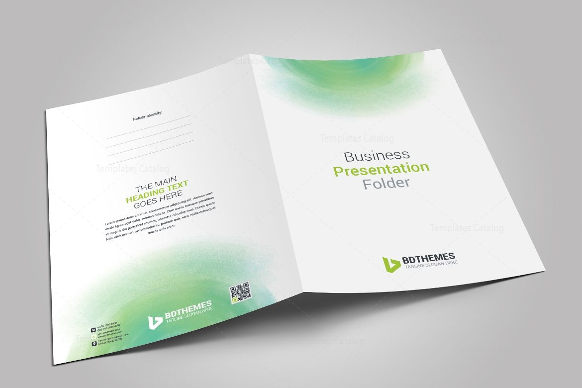 Environment Presentation Folder Template - Graphic Prime | Graphic ...