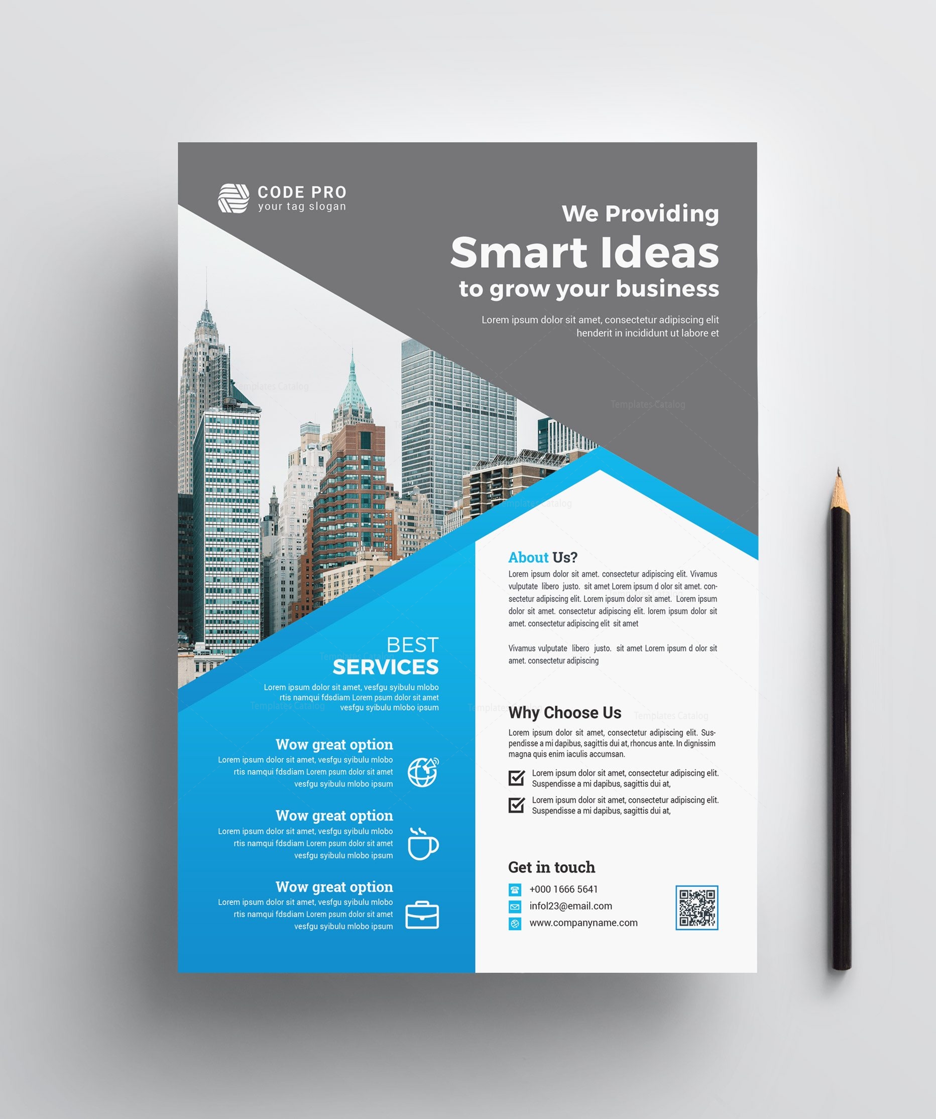 Home Builders Business Flyer Design - Graphic Prime | Graphic Design ...