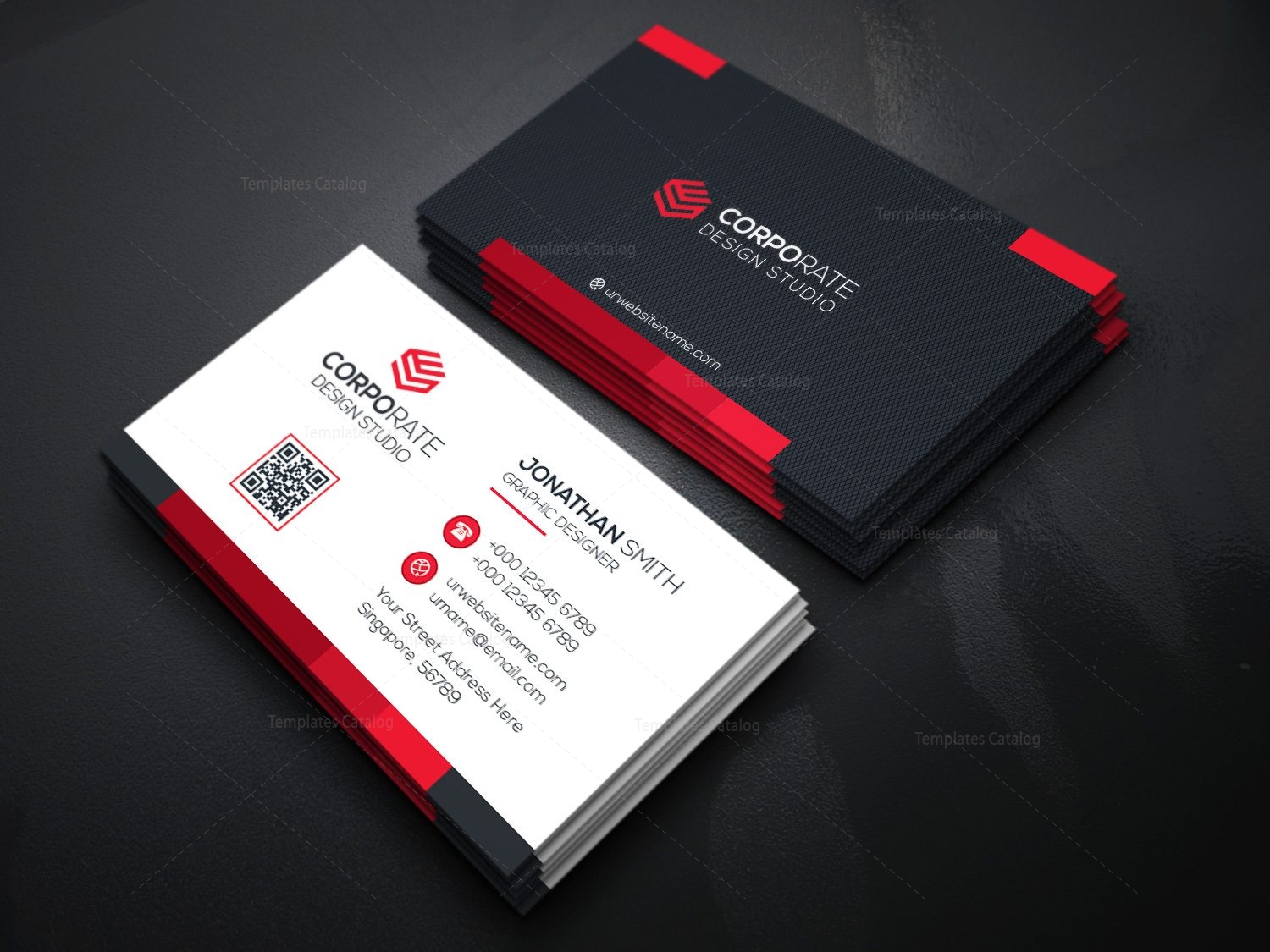 Innovative Business Card Template - Graphic Prime | Graphic Design ...