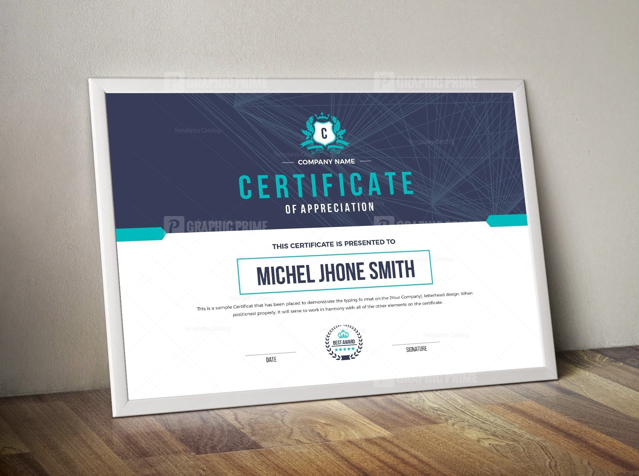 Landscape Certificate Templates - Graphic Prime | Graphic Design Templates