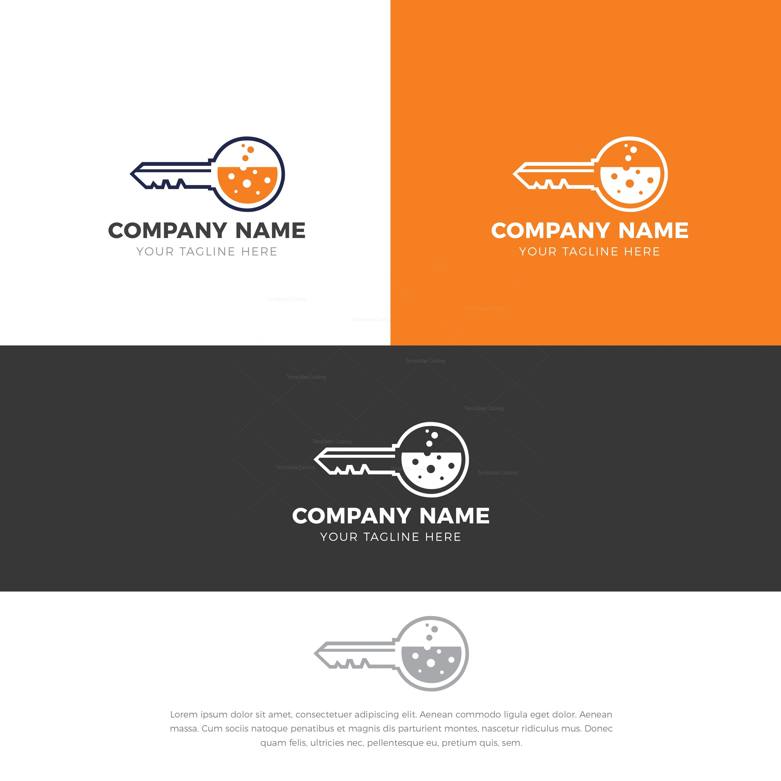 Locksmith Logo Design Template - Graphic Prime | Graphic Design Templates