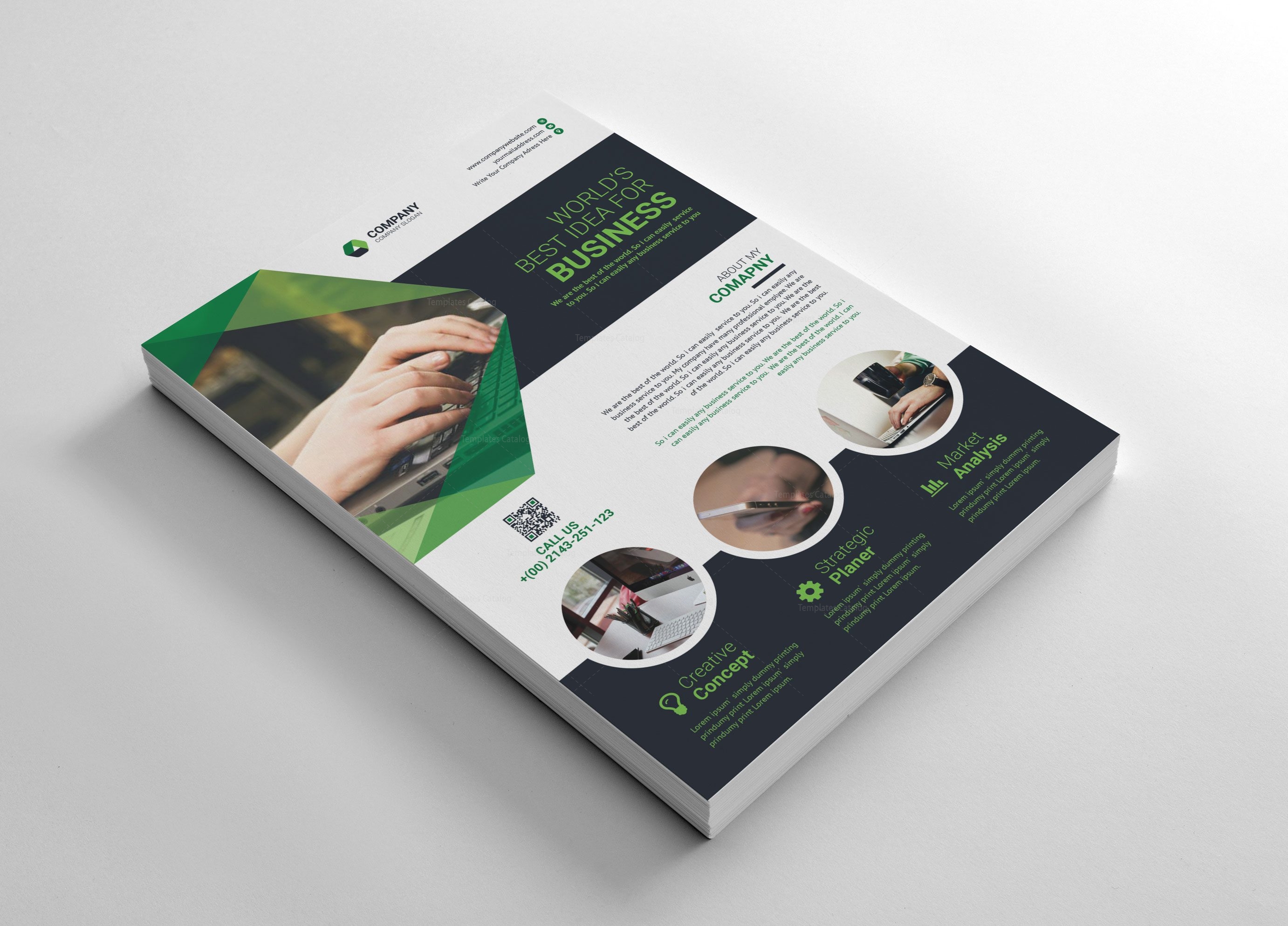 Modern Layered Flyers Templates - Graphic Prime | Graphic Design Templates