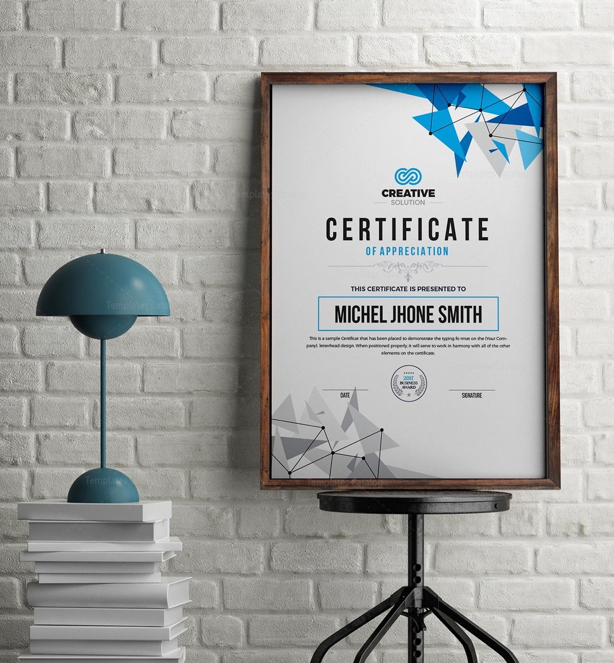 Modern Simple Certificate Template - Graphic Prime | Graphic Design ...