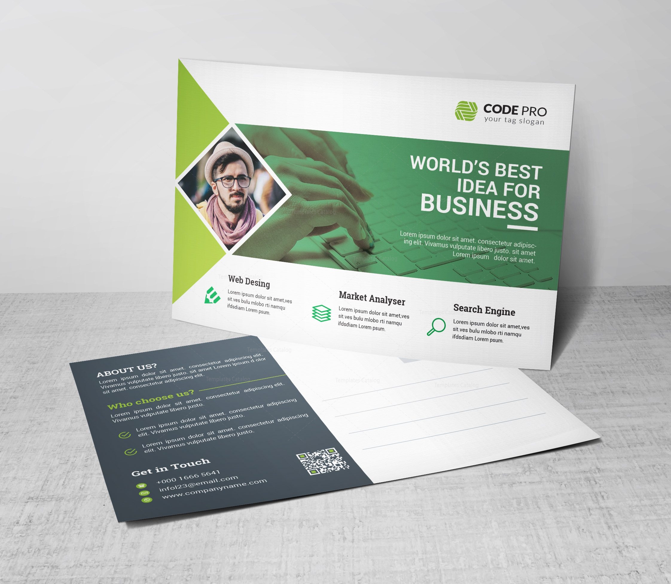 Mortgage Postcard Design Template - Graphic Prime | Graphic Design ...