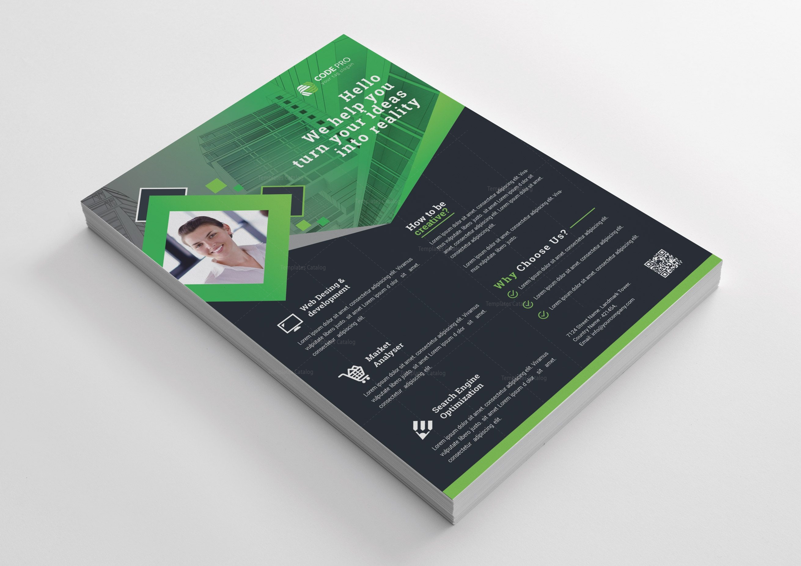 Organization Print Flyer Templates - Graphic Prime | Graphic Design ...
