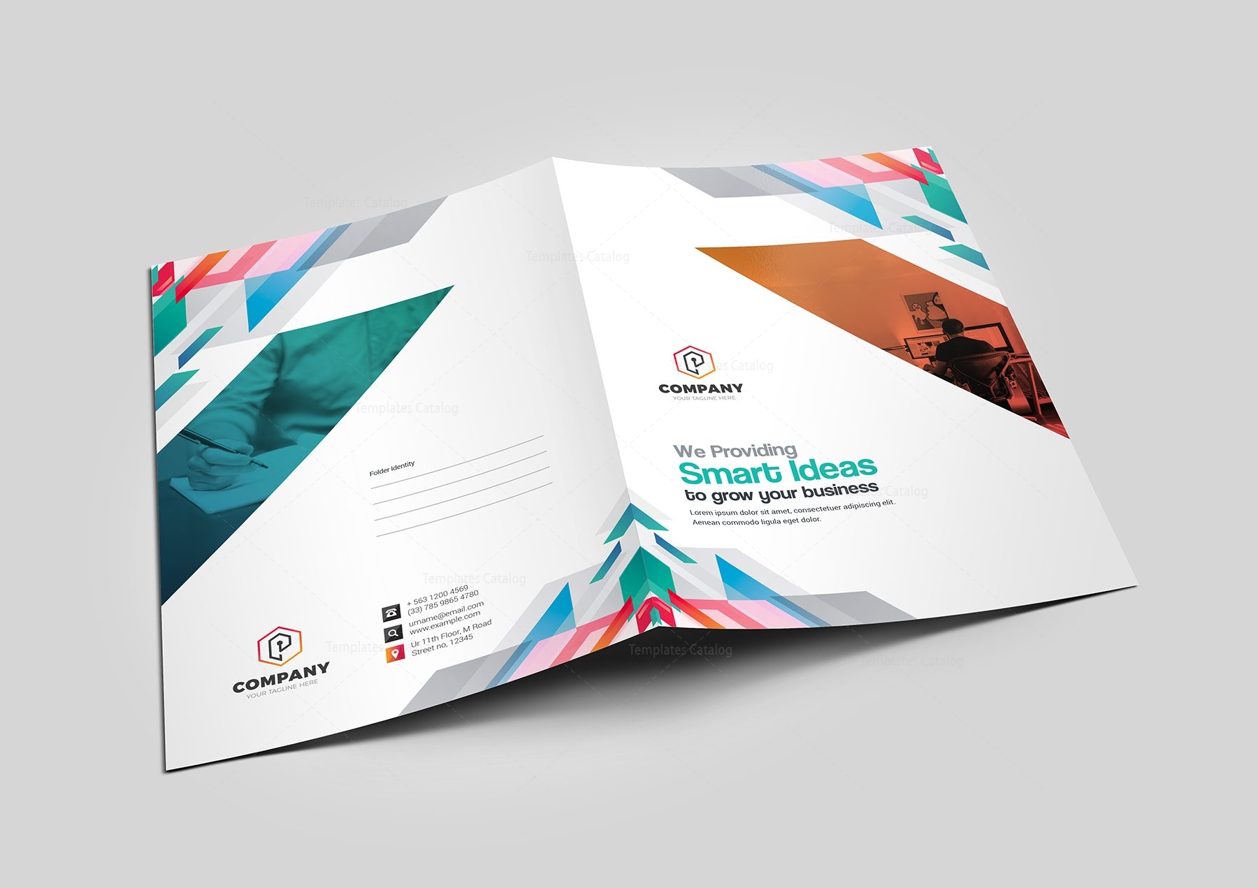 Perfect Presentation Folder Design Template - Graphic Prime | Graphic ...