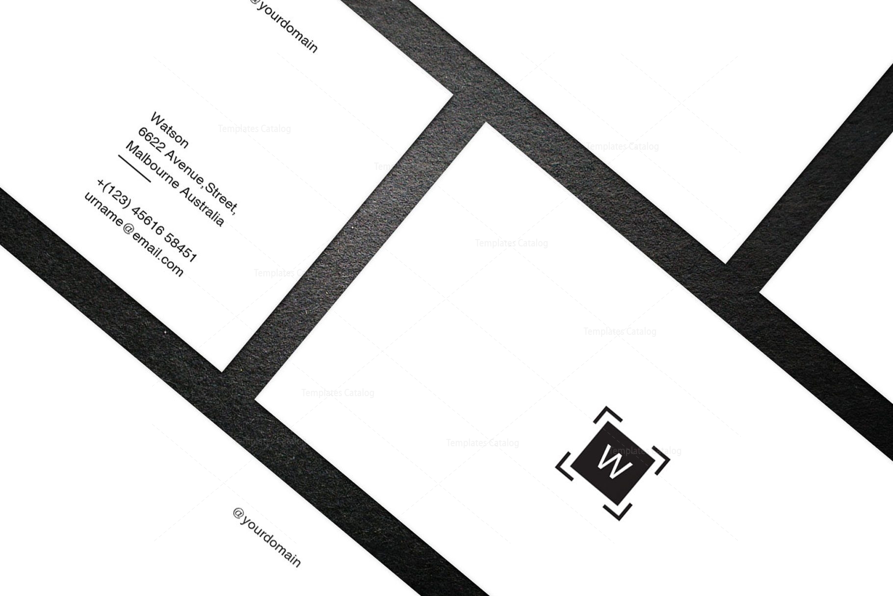 Plain Print Business Card Template - Graphic Prime | Graphic Design ...