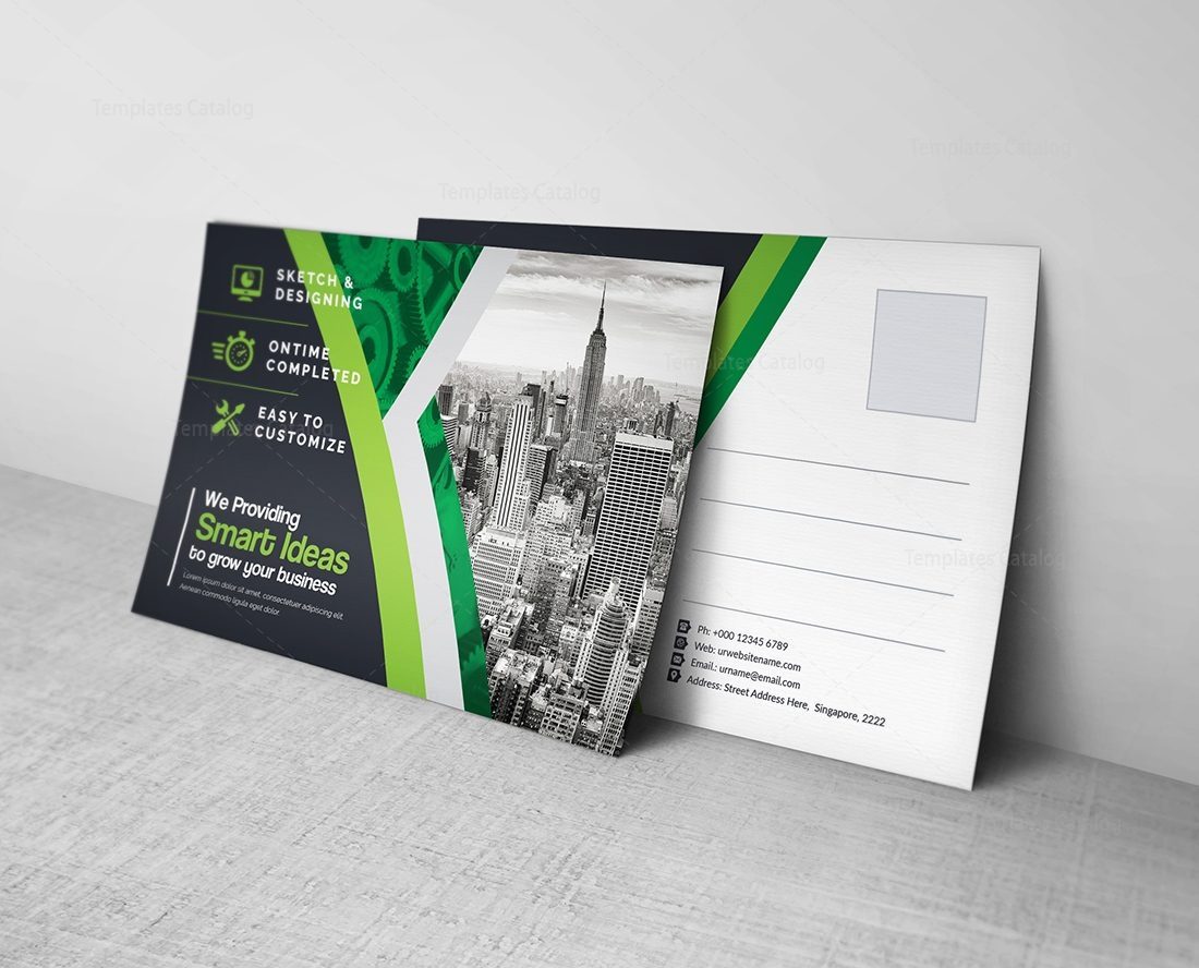 Postcard Template - Graphic Prime | Graphic Design Templates