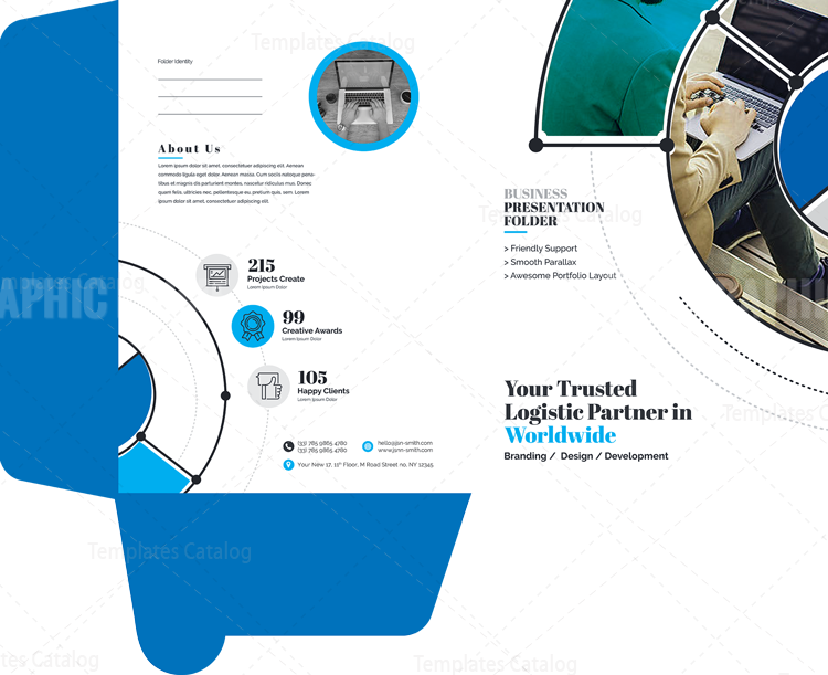 Premium Presentation Folder Design - Graphic Prime | Graphic Design ...