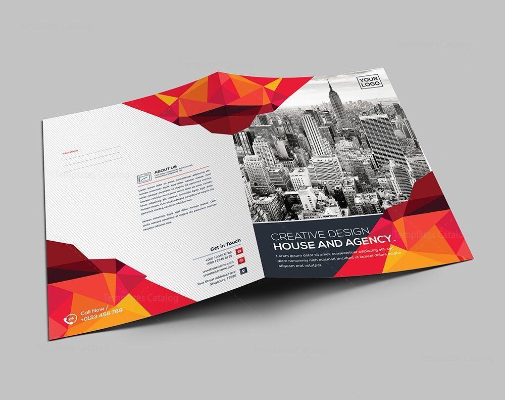 Presentation Folder Design Template - Graphic Prime | Graphic Design ...