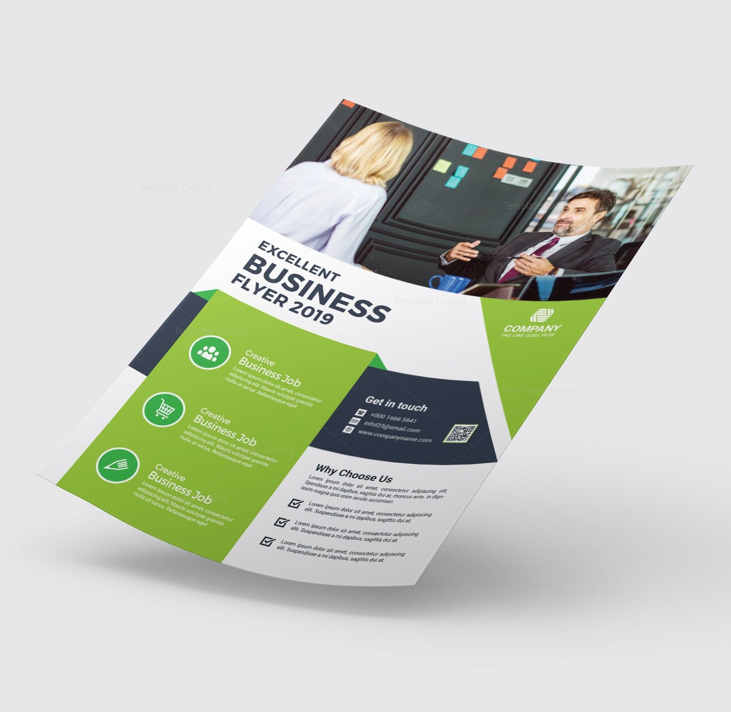 Print Excellent Flyer Design - Graphic Prime | Graphic Design Templates