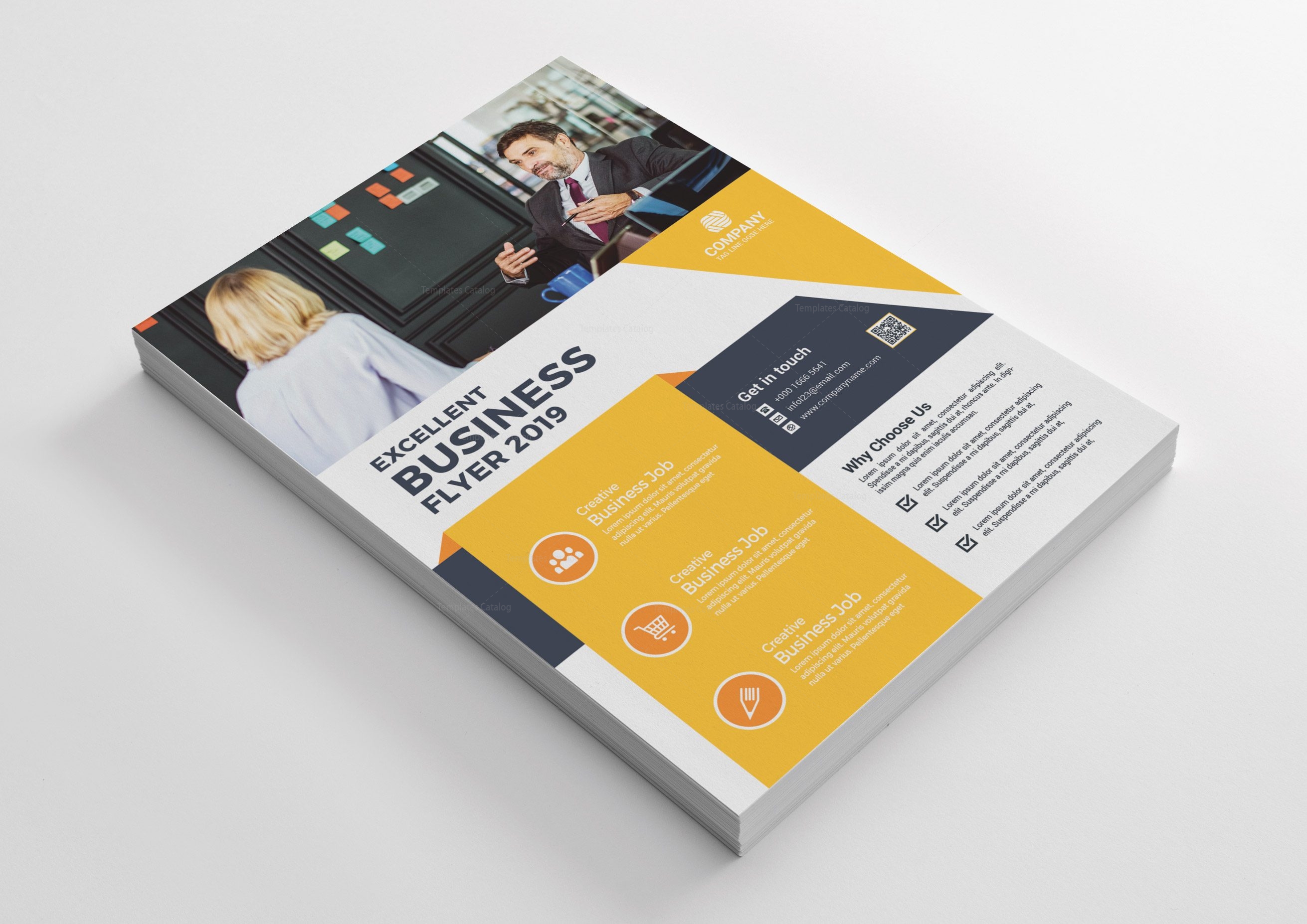 Print Excellent Flyer Design - Graphic Prime | Graphic Design Templates