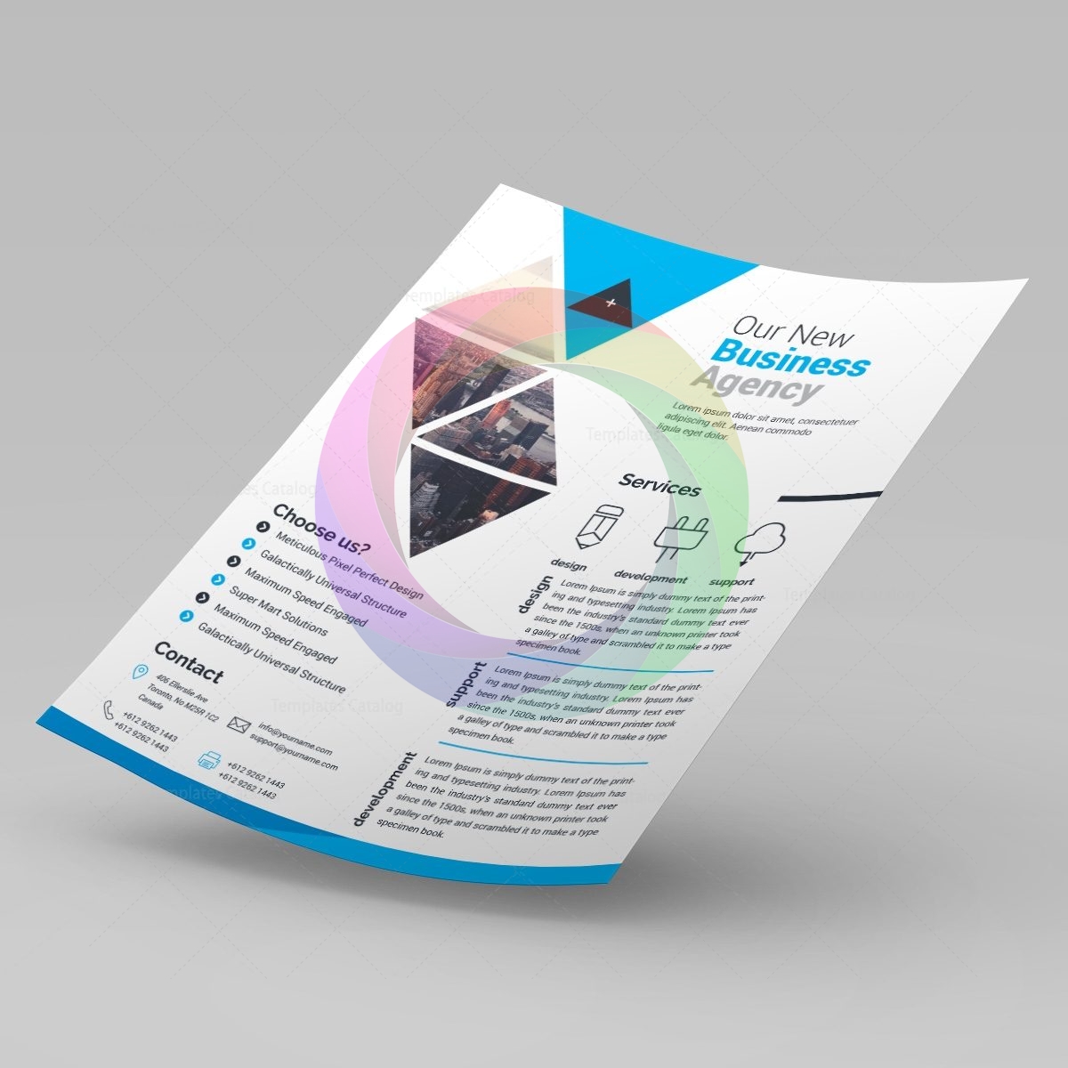 Print Ready Corporate Flyers - Graphic Prime | Graphic Design Templates