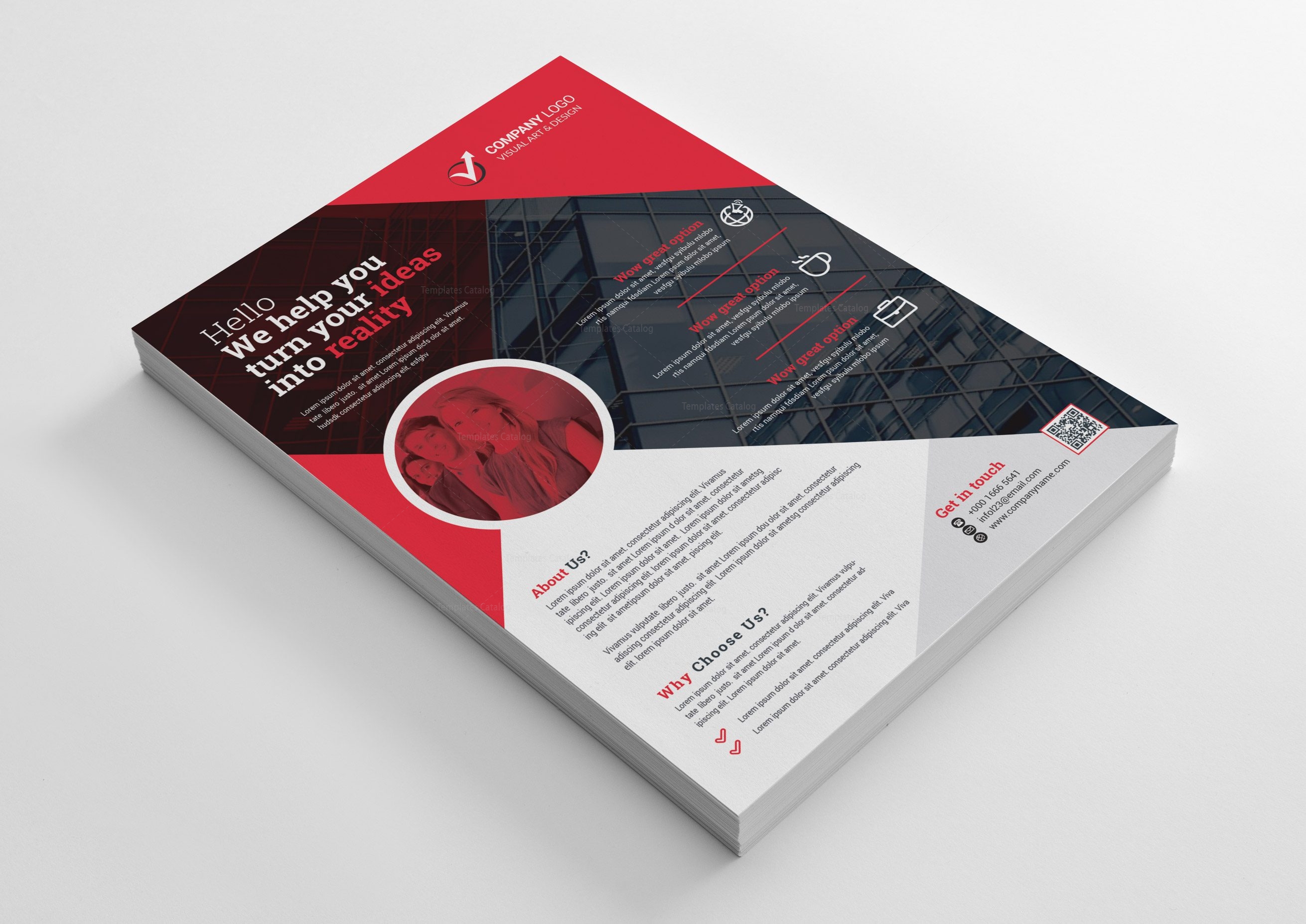 Print Ready Executive Flyer Design - Graphic Prime | Graphic Design ...