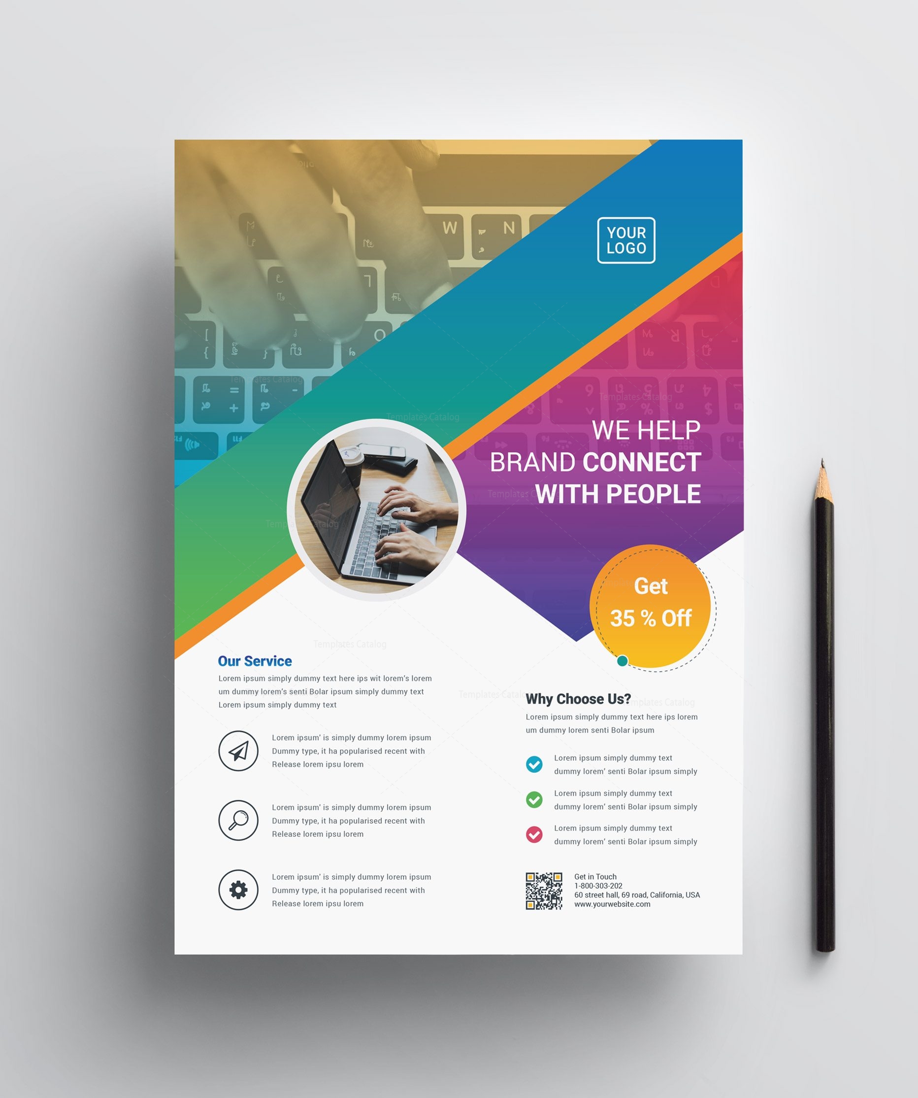 Print Ready Stylish Flyer Design - Graphic Prime | Graphic Design Templates