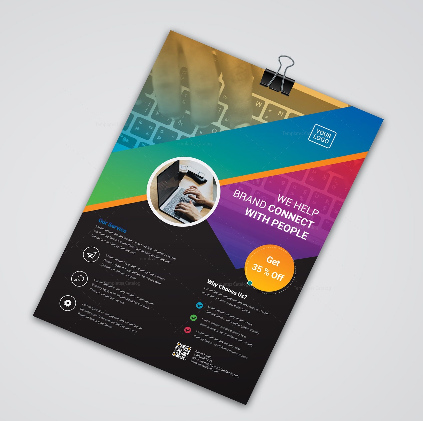 Print Ready Stylish Flyer Design - Graphic Prime | Graphic Design Templates