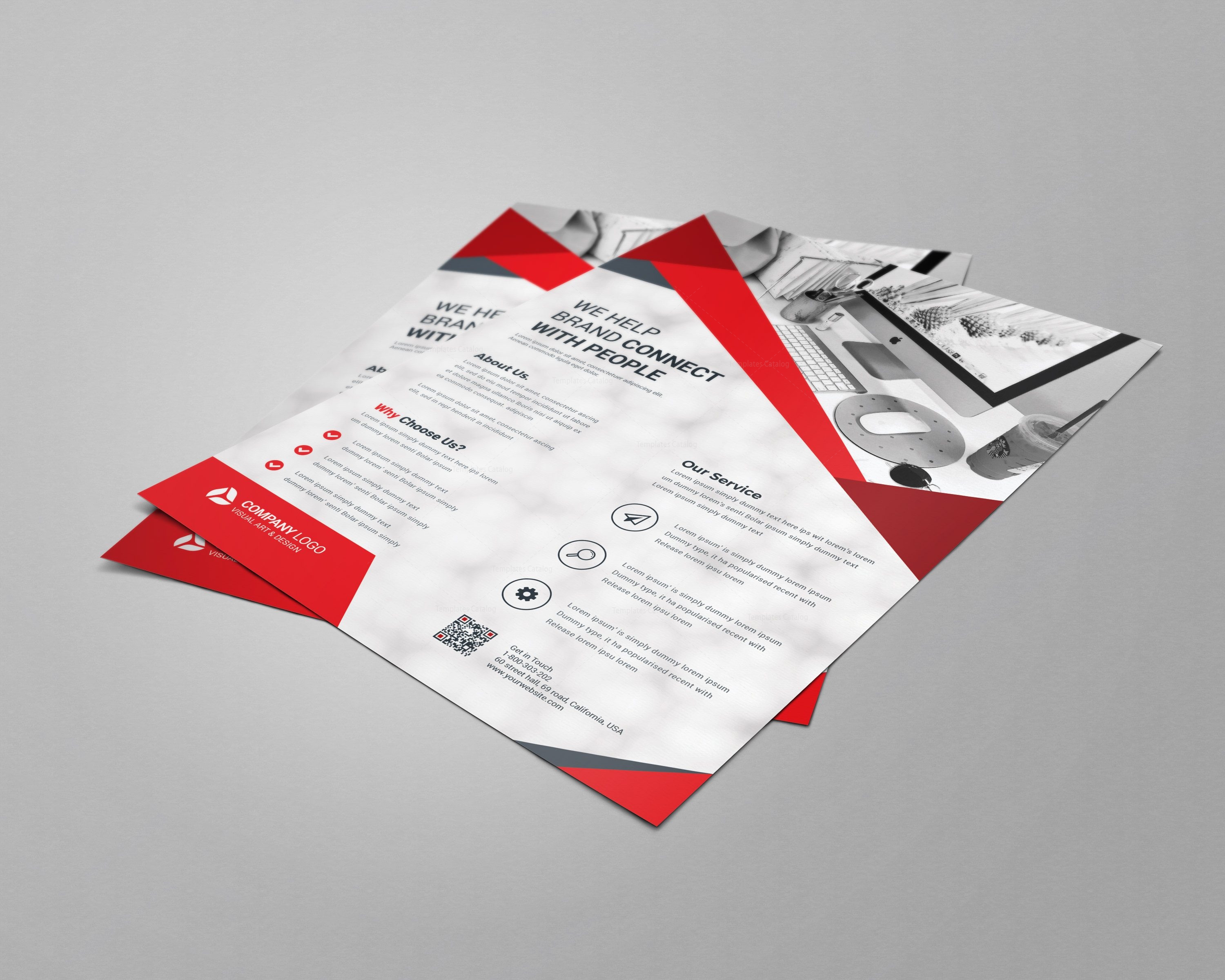 Print Stylish Flyer Design - Graphic Prime | Graphic Design Templates