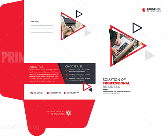 Professional Presentation Folder Design - Graphic Prime | Graphic ...