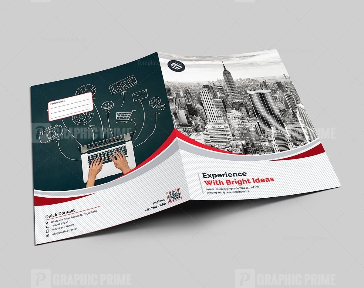Professional Presentation Folder - Graphic Prime | Graphic Design Templates
