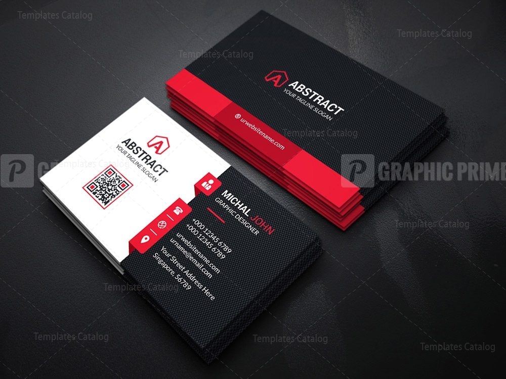Professional Visiting Card Template - Graphic Prime | Graphic Design ...
