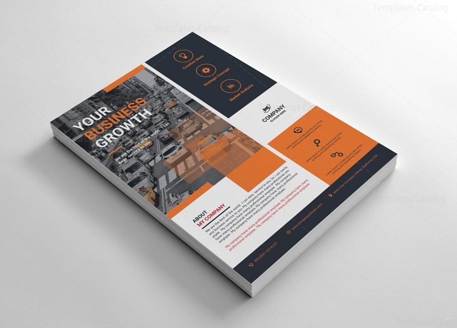 Rectangular Flyer Templates Design - Graphic Prime | Graphic Design ...