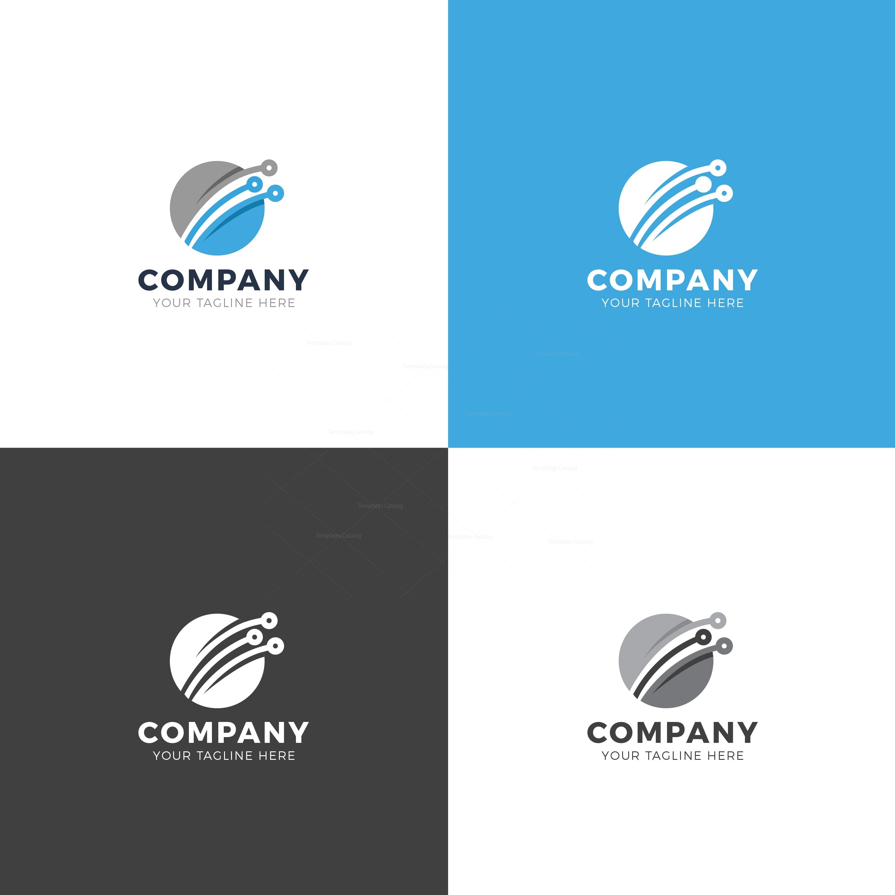 Round Creative Logo Design Template - Graphic Prime | Graphic Design ...