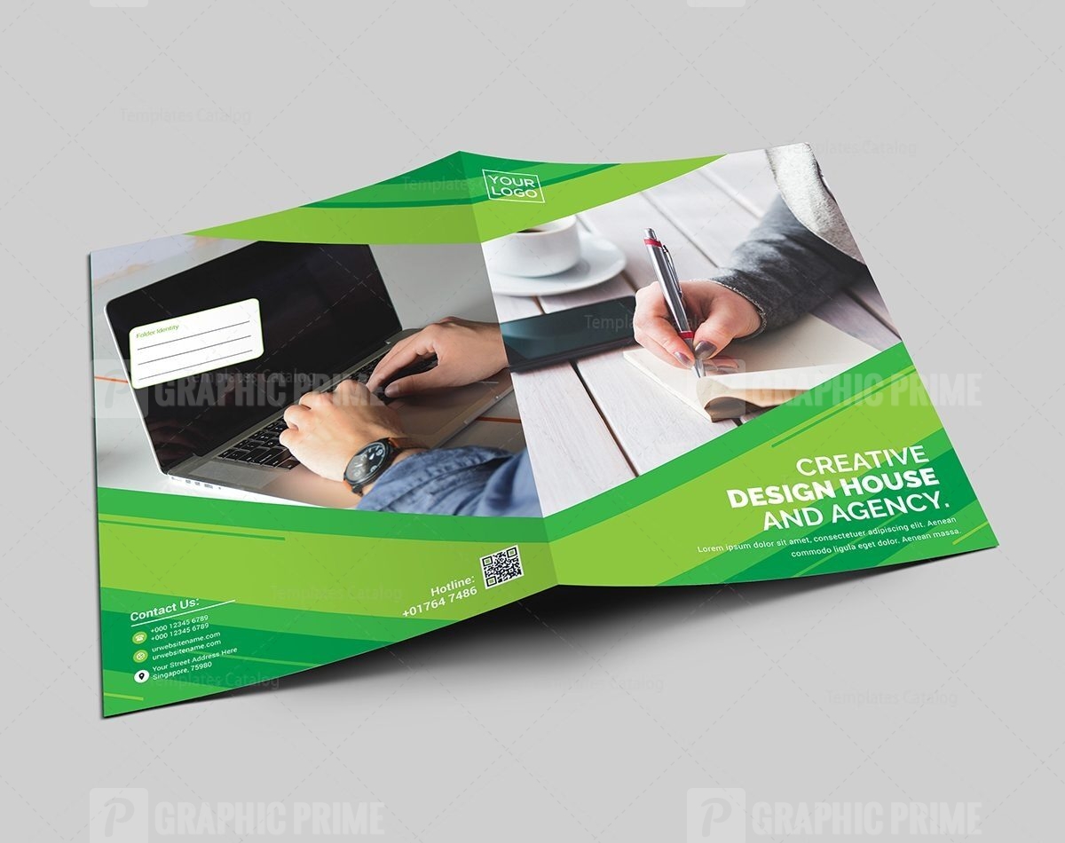 Stylish Presentation Folder - Graphic Prime | Graphic Design Templates