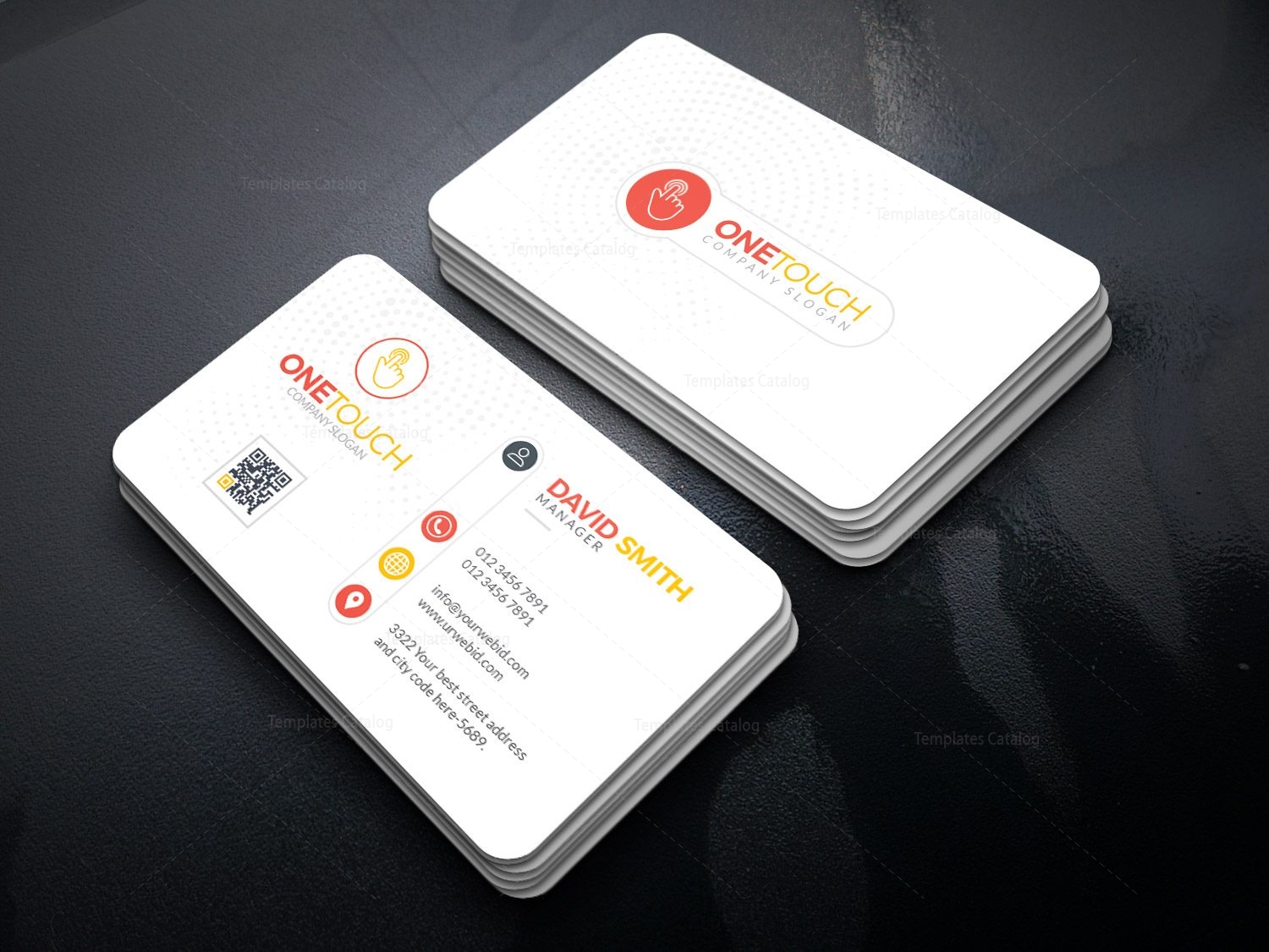 Technology Minimal Business Card - Graphic Prime | Graphic Design Templates