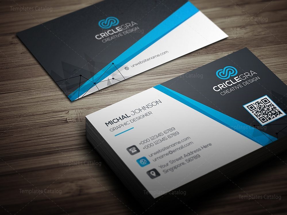 Technology Visiting Card Template - Graphic Prime | Graphic Design ...