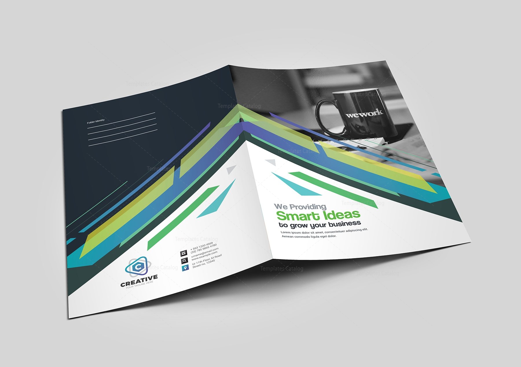 Top Presentation Folder Design Template - Graphic Prime | Graphic ...