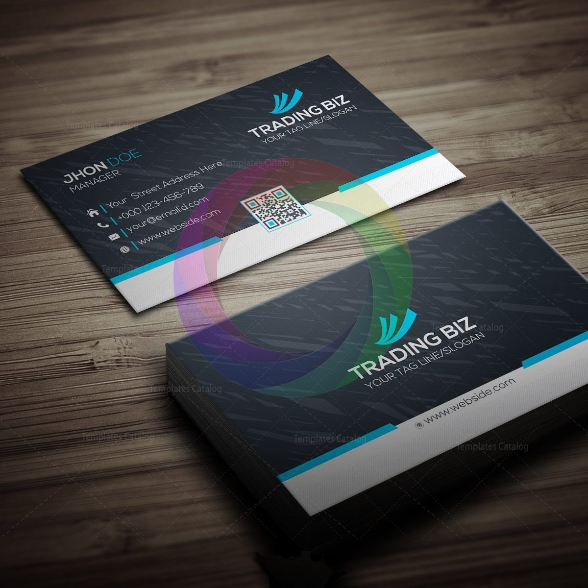 Trading Company Business Card - Graphic Prime | Graphic Design Templates