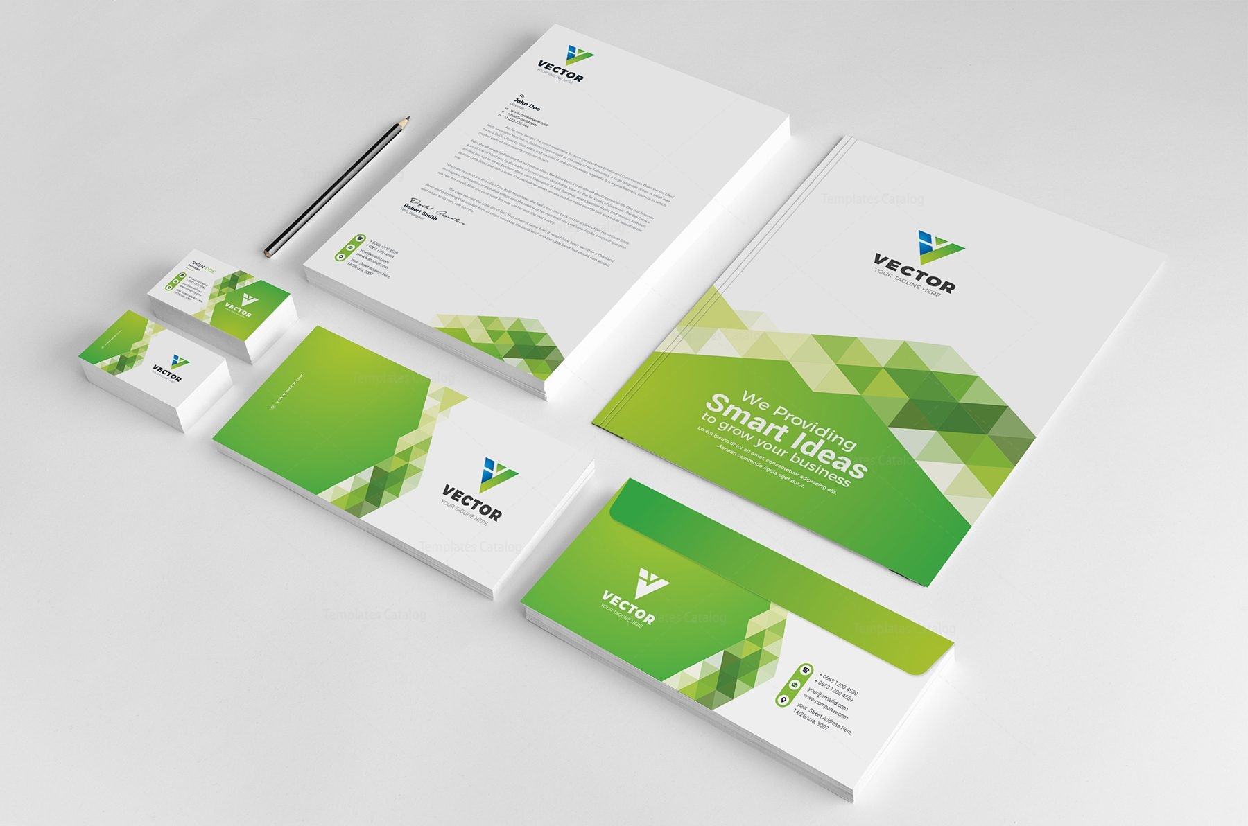 Vector Corporate Identity Pack Design Template - Graphic Prime ...