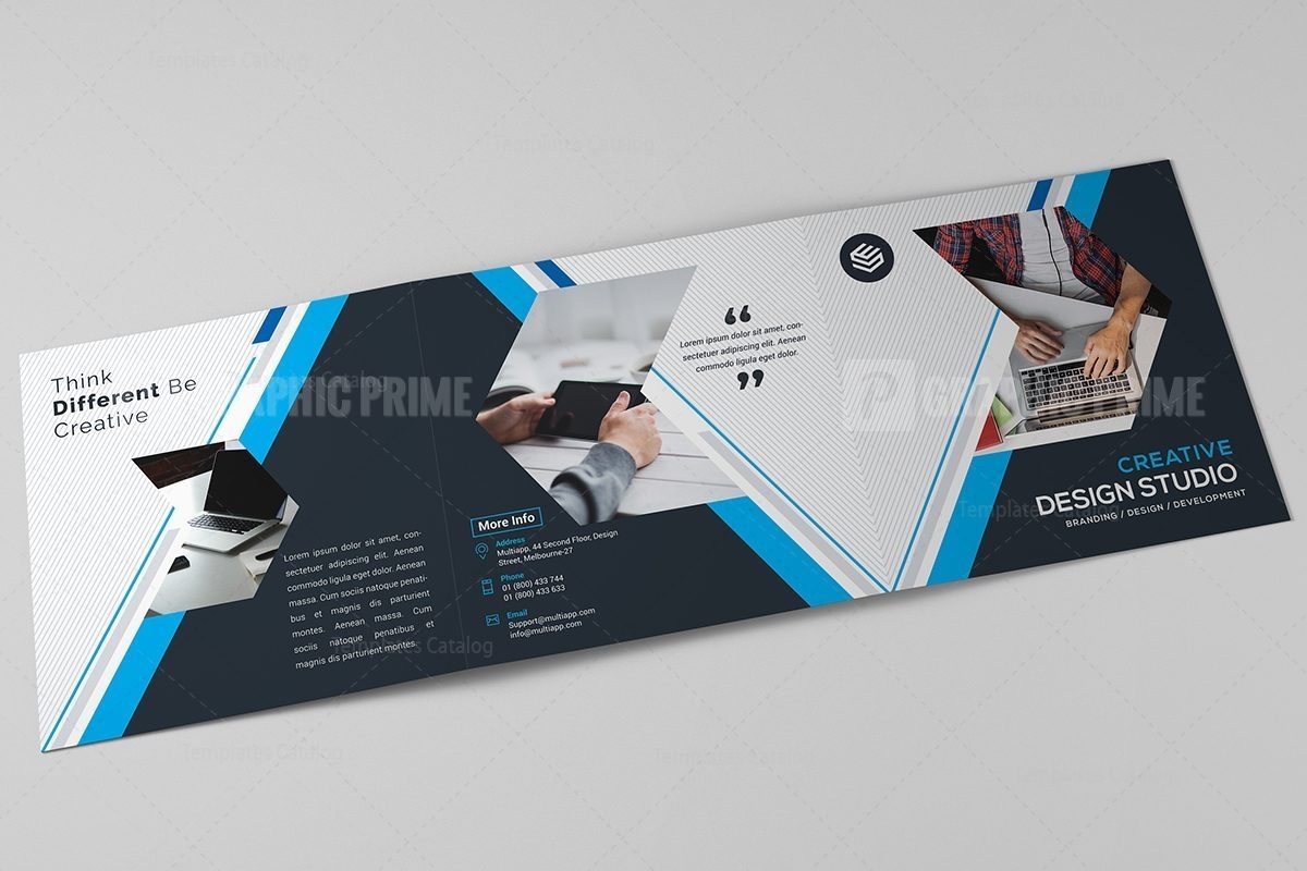 Venus Corporate Tri Fold Brochure Template - Graphic Prime | Graphic ...