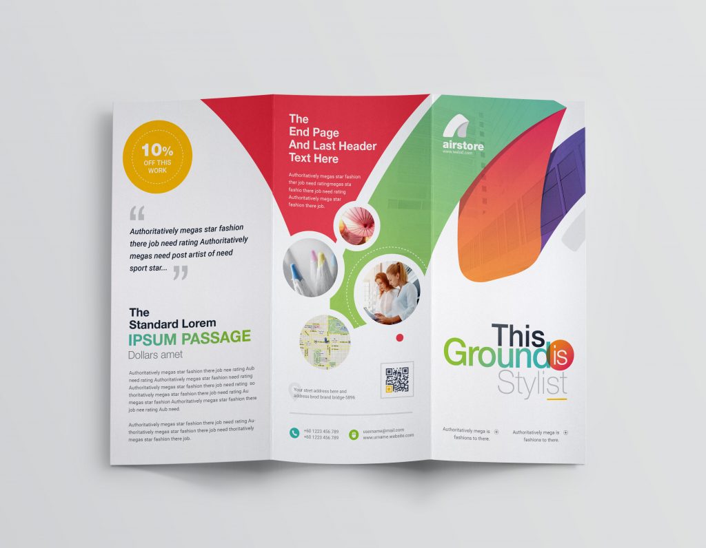 Tri Fold Mailer Template