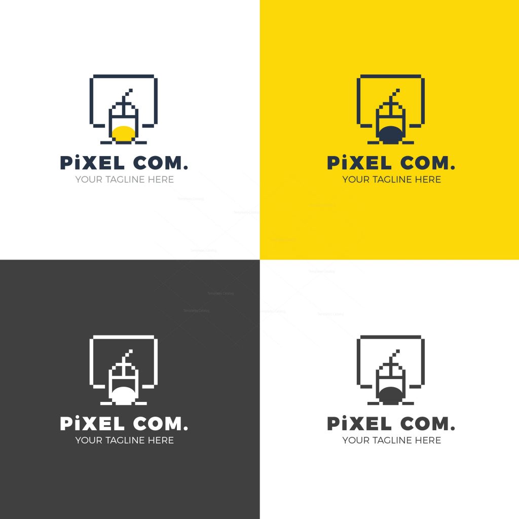 Pixel Creative Logo Design Template - Graphic Prime | Graphic Design ...