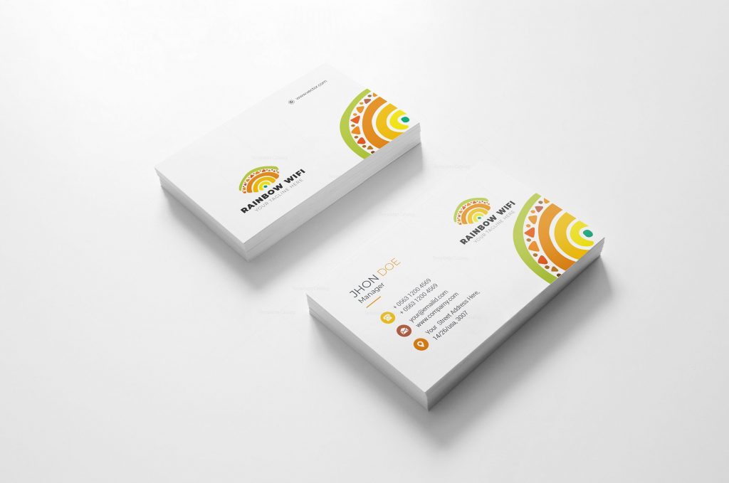Wifi Creative Business Card Design - Graphic Prime | Graphic Design ...