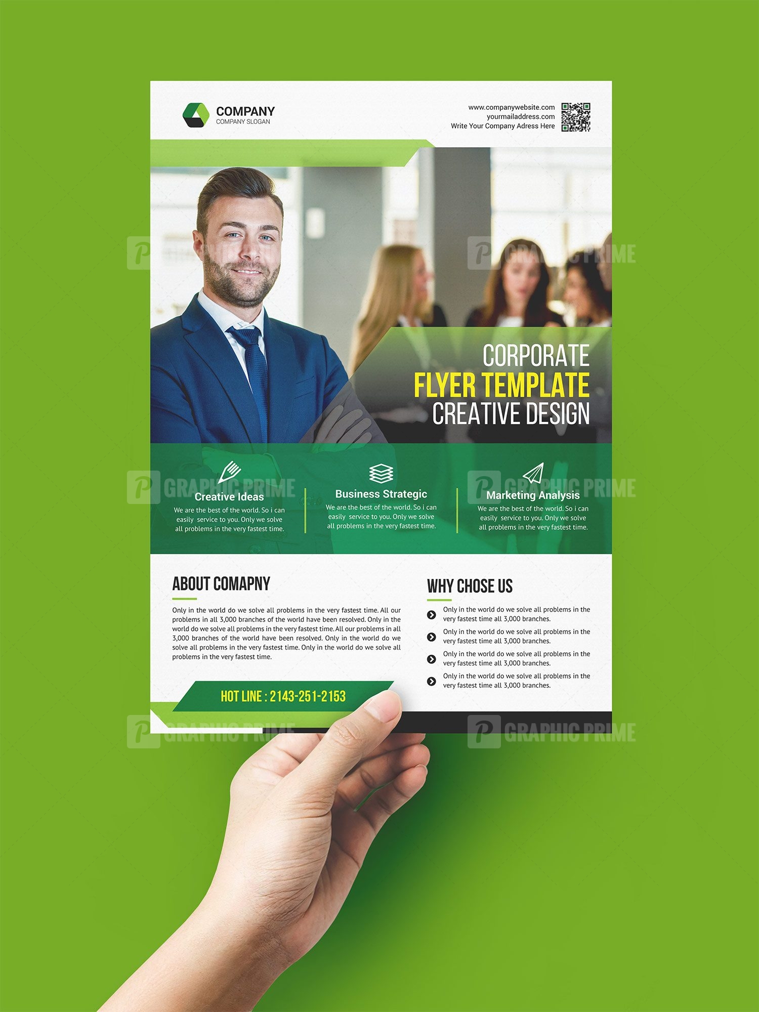 Premium Print Flyer Templates - Graphic Prime | Graphic Design Templates